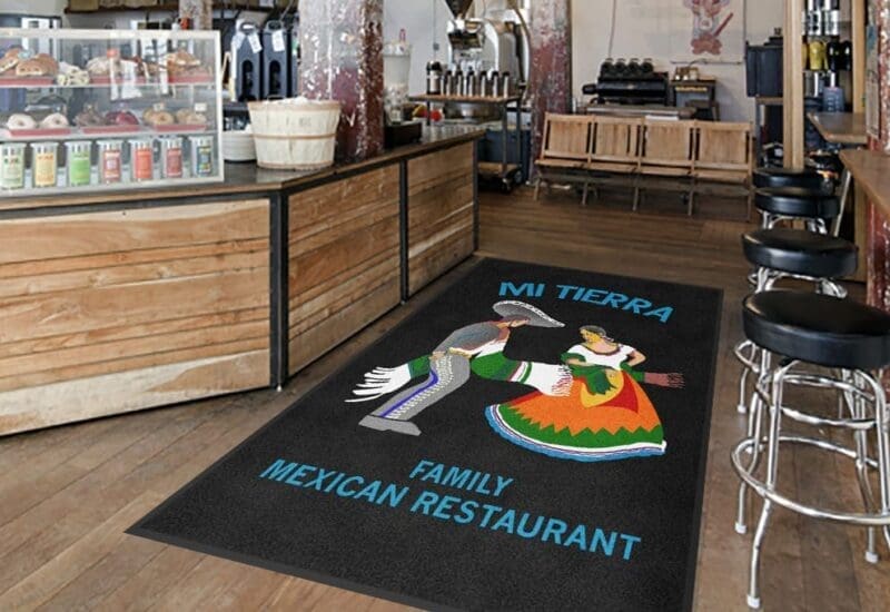 Make Restaurant Custom Logo Mats Work for your Business